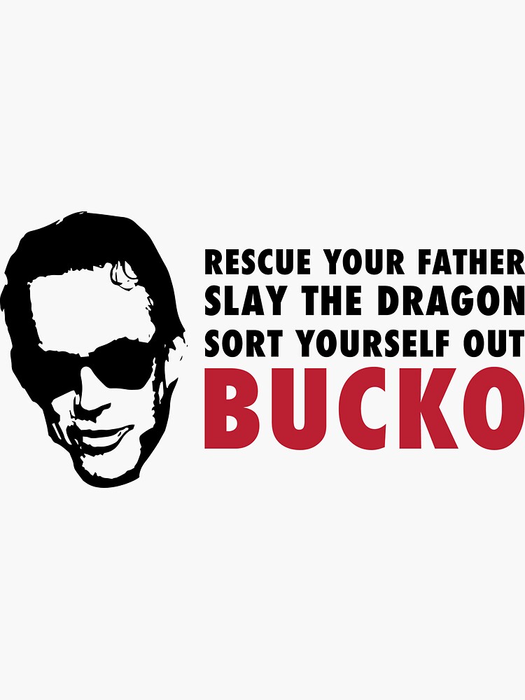 "Jordan Peterson - Sort Yourself Out Bucko" Sticker for Sale by altees ...