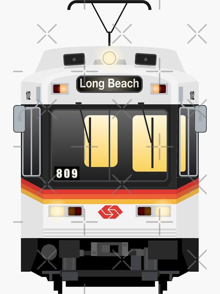 "Los Angeles Metro Rail Nippon Sharyo P865/P2020 Train (Fictional SCRTD ...