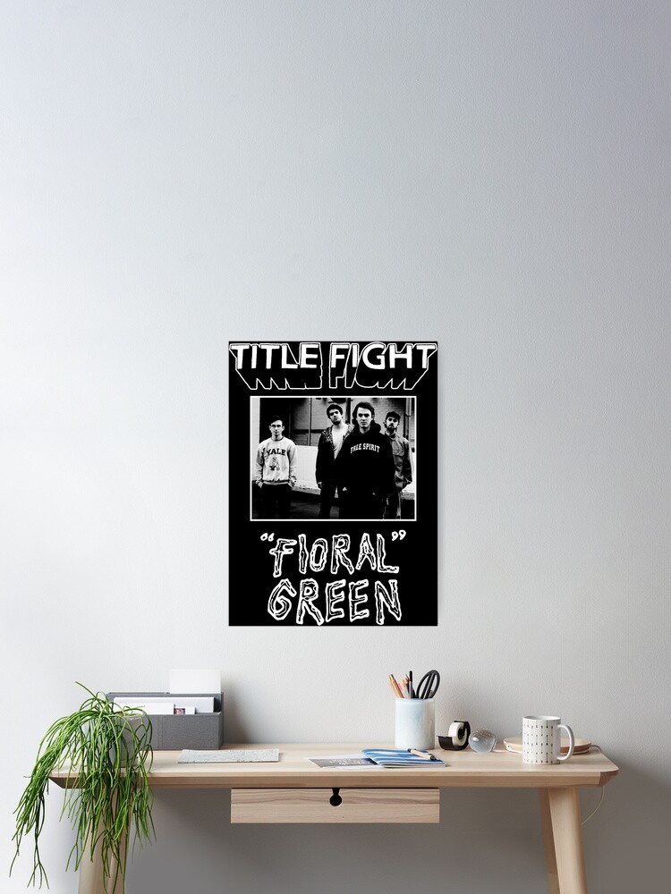 "TITLE FIGHT BAND" Poster for Sale by CallieBecker | Redbubble