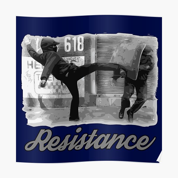 "riot acab police protest revolution fight" Poster by untagged-shop ...
