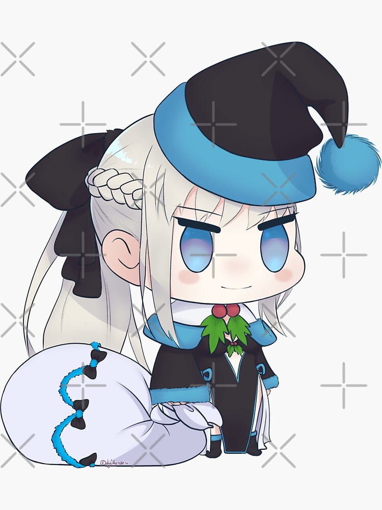 "Padoru Morgan (FGO)" Sticker for Sale by Lilynee- | Redbubble
