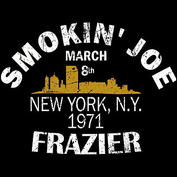 "Joe Frazier 1 " Sticker for Sale by ltpztlipgp89 | Redbubble