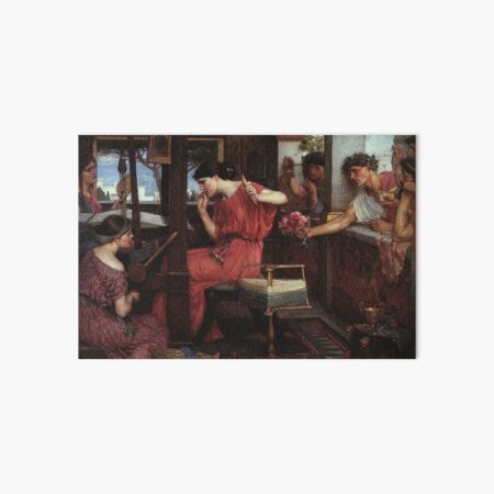 "Vintage John William Waterhouse - Penelope and the Suitors 1912 Fine ...