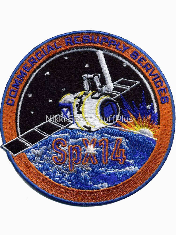 "The NASA CRS-14 Logo" T-shirt for Sale by Spacestuffplus | Redbubble ...