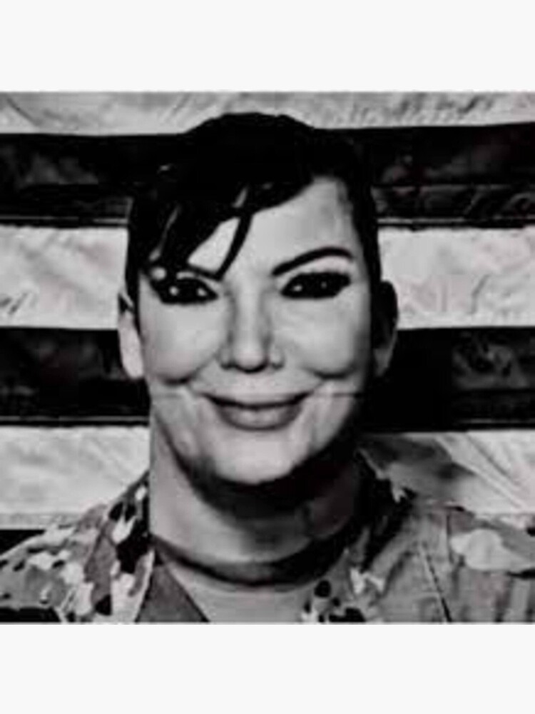 "kris jenner badussy war" Sticker for Sale by jazables | Redbubble