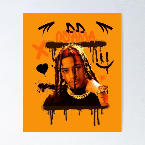 "ddosama" Poster for Sale by Greenvegetable | Redbubble