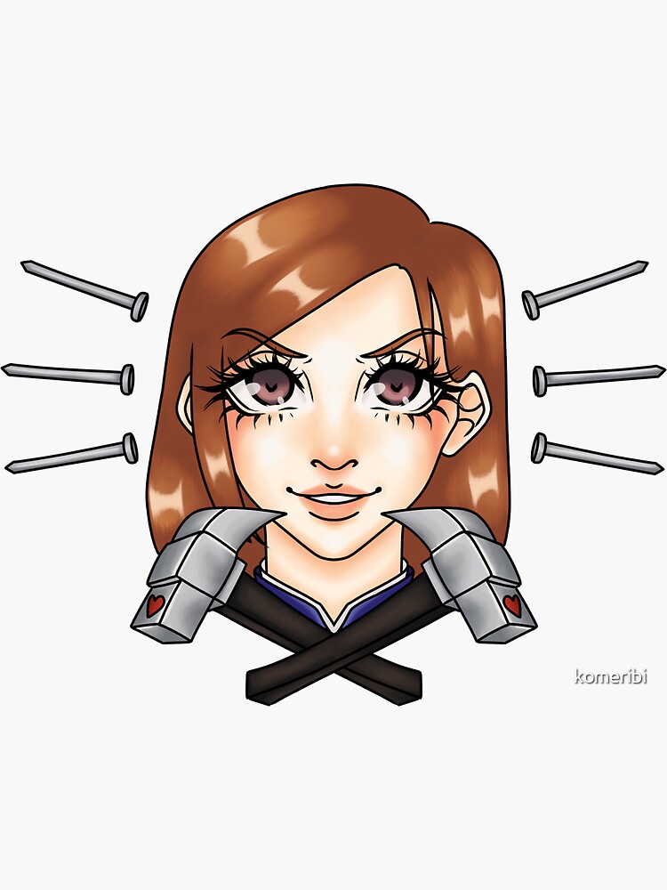 "Nobara" Sticker for Sale by komeribi | Redbubble