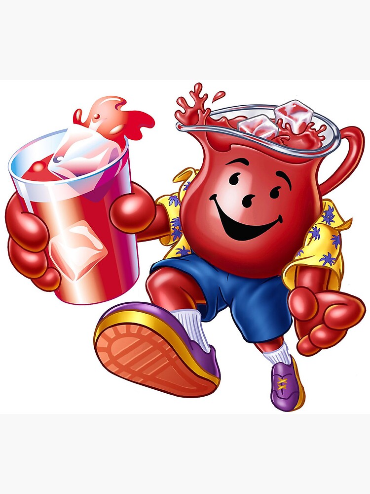 "Kool-Aid Man" Sticker for Sale by skyvis98 | Redbubble