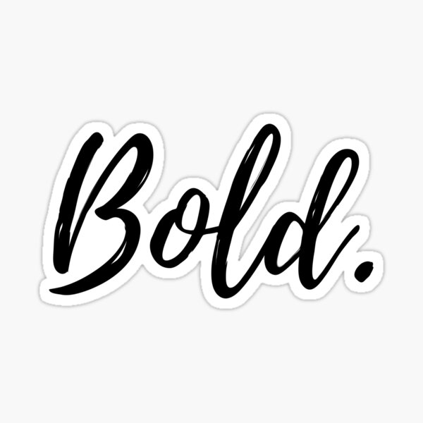 "Bold Be Bold Printable Print Poster Painting Bold Abstract Art Bold ...