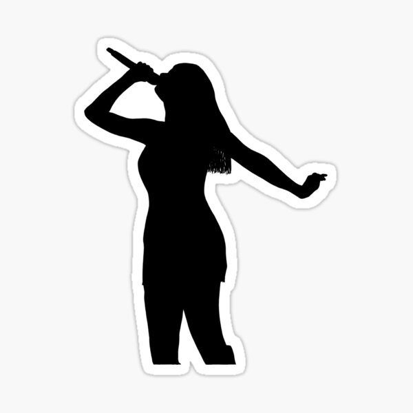 "Midnights High Note Taylor Swift Silhouette" Sticker for Sale by ...