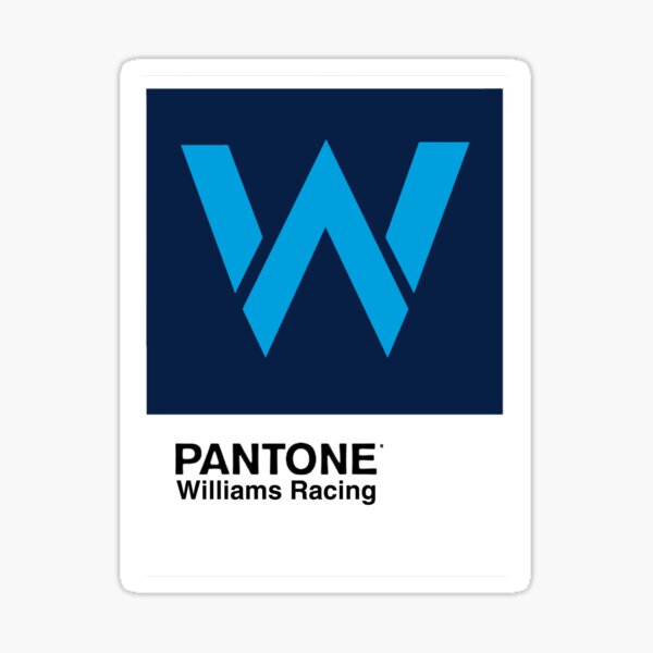 "Pantone Williams" Sticker for Sale by cheesus69 | Redbubble