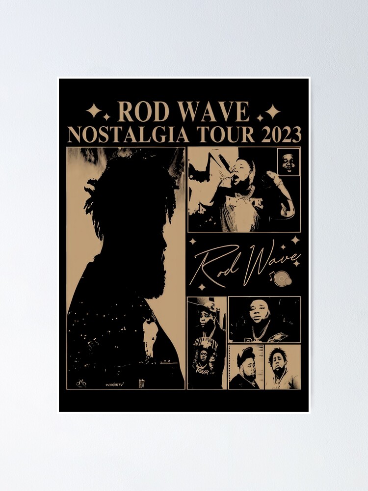 "Rod Wave Nostalgia 90s Rap Music" Poster for Sale by Curtina | Redbubble