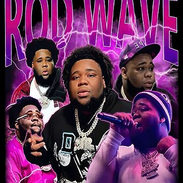 "Rod Wave Retro " Poster for Sale by Curtina | Redbubble