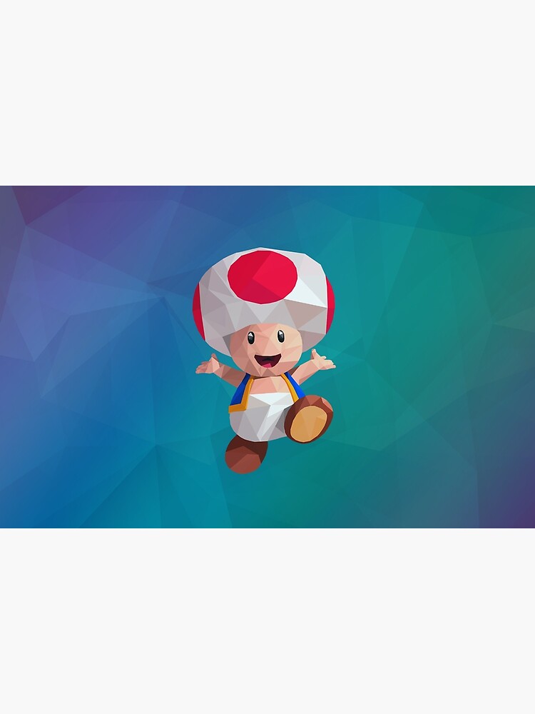 "Low Poly Art - Toad" Poster by giftmones | Redbubble