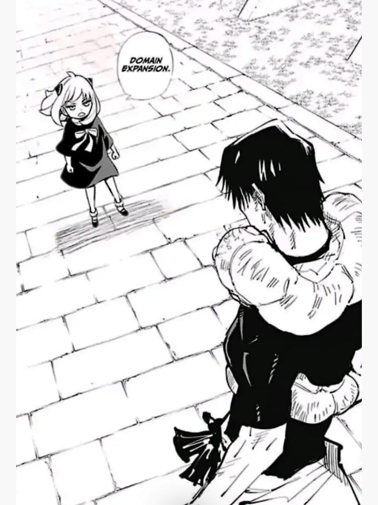 "Anya Domain Expansion" Sticker for Sale by StykaSmith | Redbubble