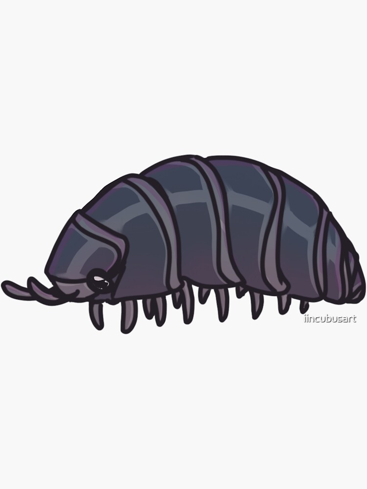 "Cute Isopod" Sticker for Sale by iincubusart | Redbubble