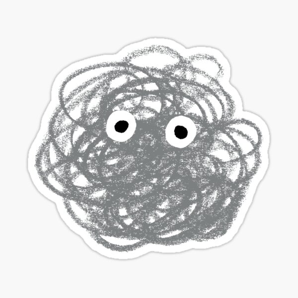 "Gray Dust Emoji " Sticker for Sale by jebi-garden | Redbubble