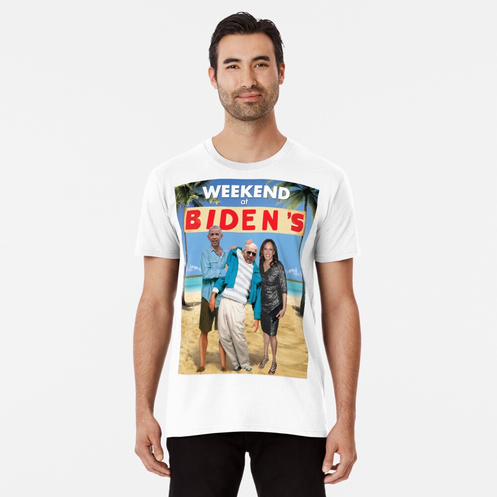 "Weekend at Bidens (pun on weekend at Bernies)" Sticker for Sale by ...