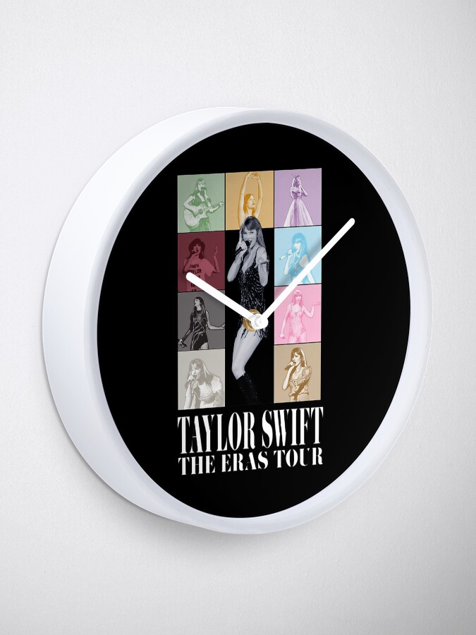 The Eras Tour Taylor Clock, Taylor Fan Decor sold by Hit-And-Run Savina ...