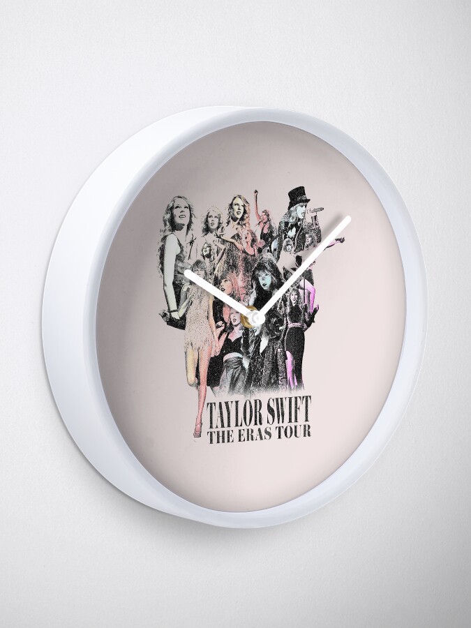 The Eras Tour Taylor Clock, Taylor Fan Decor sold by Karolina Tacky ...