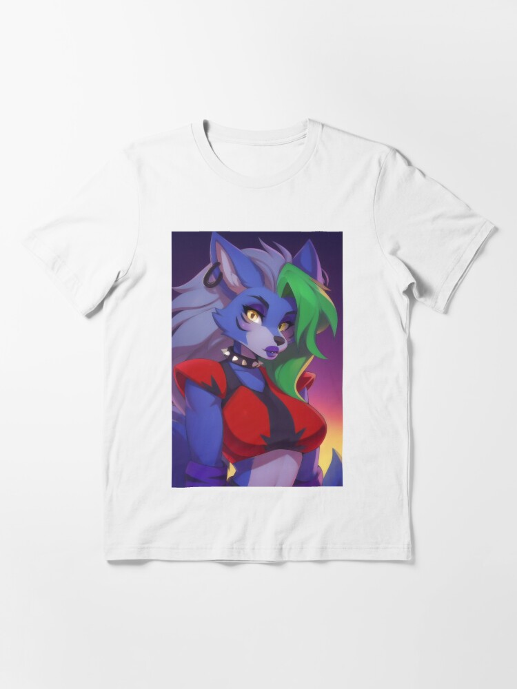 "FNAF Roxanne Wolf" Essential T-Shirt for Sale by Jesus Loves Ponies ...