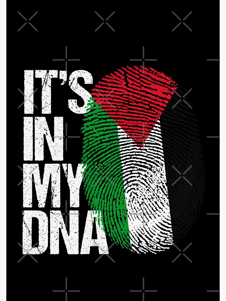 "palestine Its In My DNA - Gift For Palestinian From Palestine ...