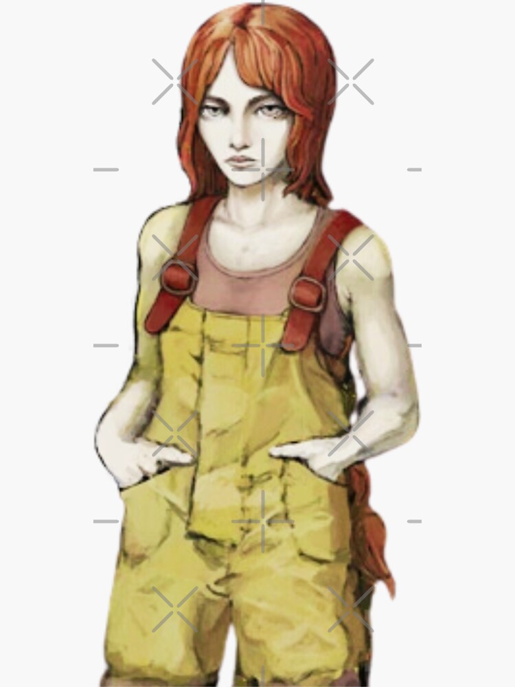 "ABELLA, FEAR AND HUNGER " Sticker for Sale by MotiArtTeeshop | Redbubble