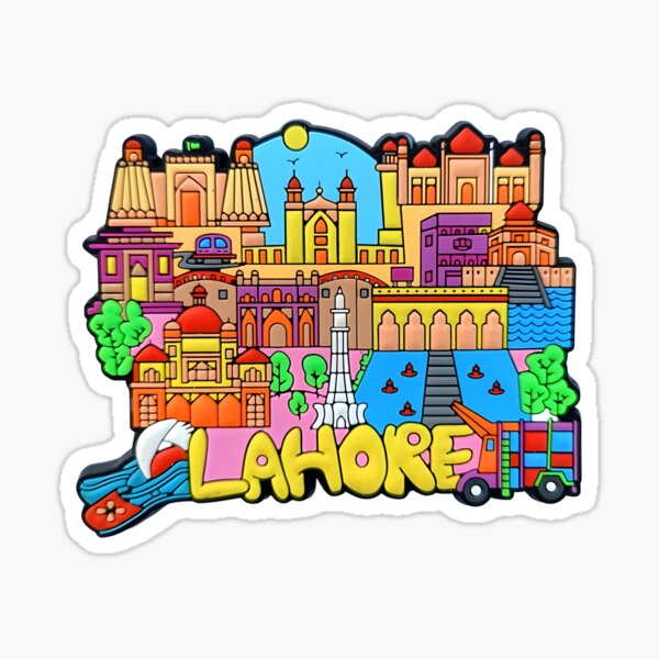 "Karachi - Cultural Art - Truck Art - Pakistan" Sticker for Sale by ...