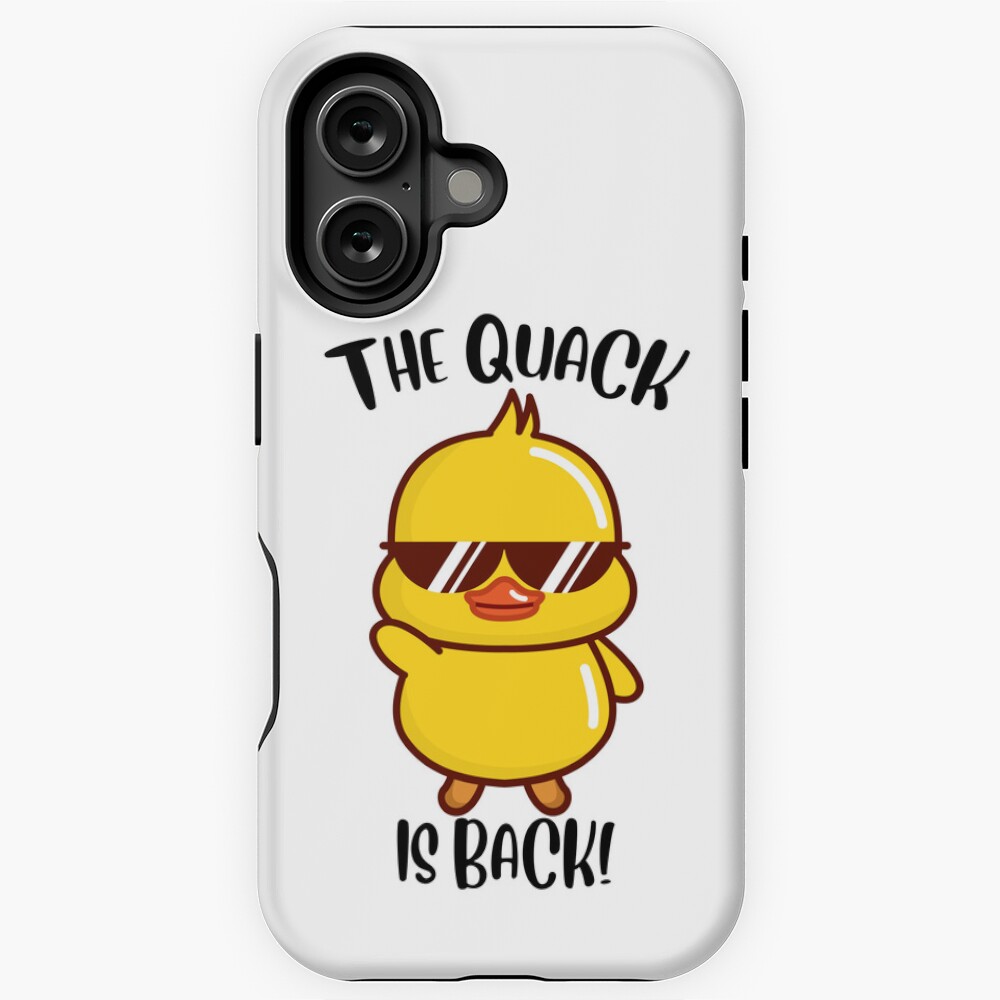 "The Quack Is Back" Essential T-Shirt for Sale by Khihi | Redbubble
