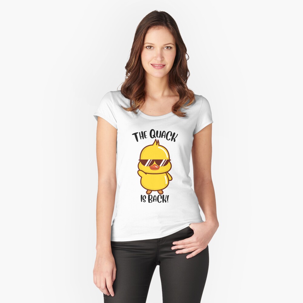 "The Quack Is Back" Essential T-Shirt for Sale by Khihi | Redbubble