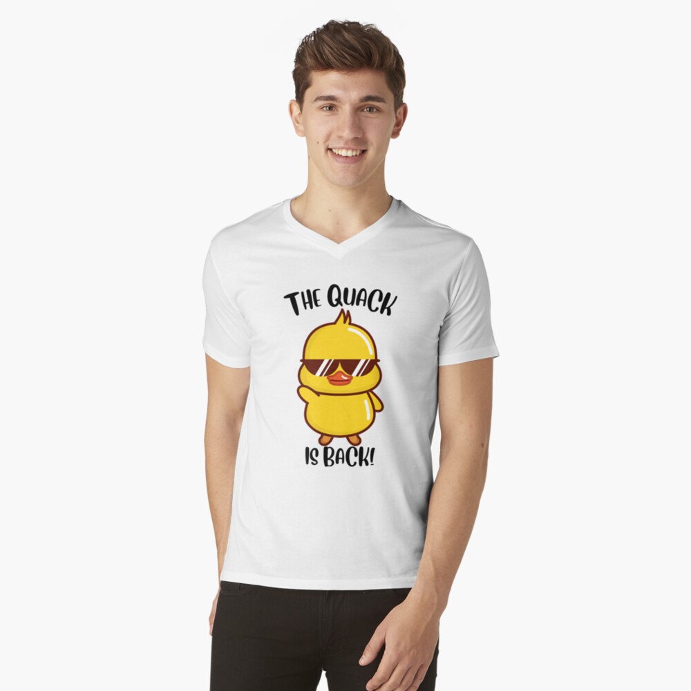 "The Quack Is Back" Essential T-Shirt for Sale by Khihi | Redbubble