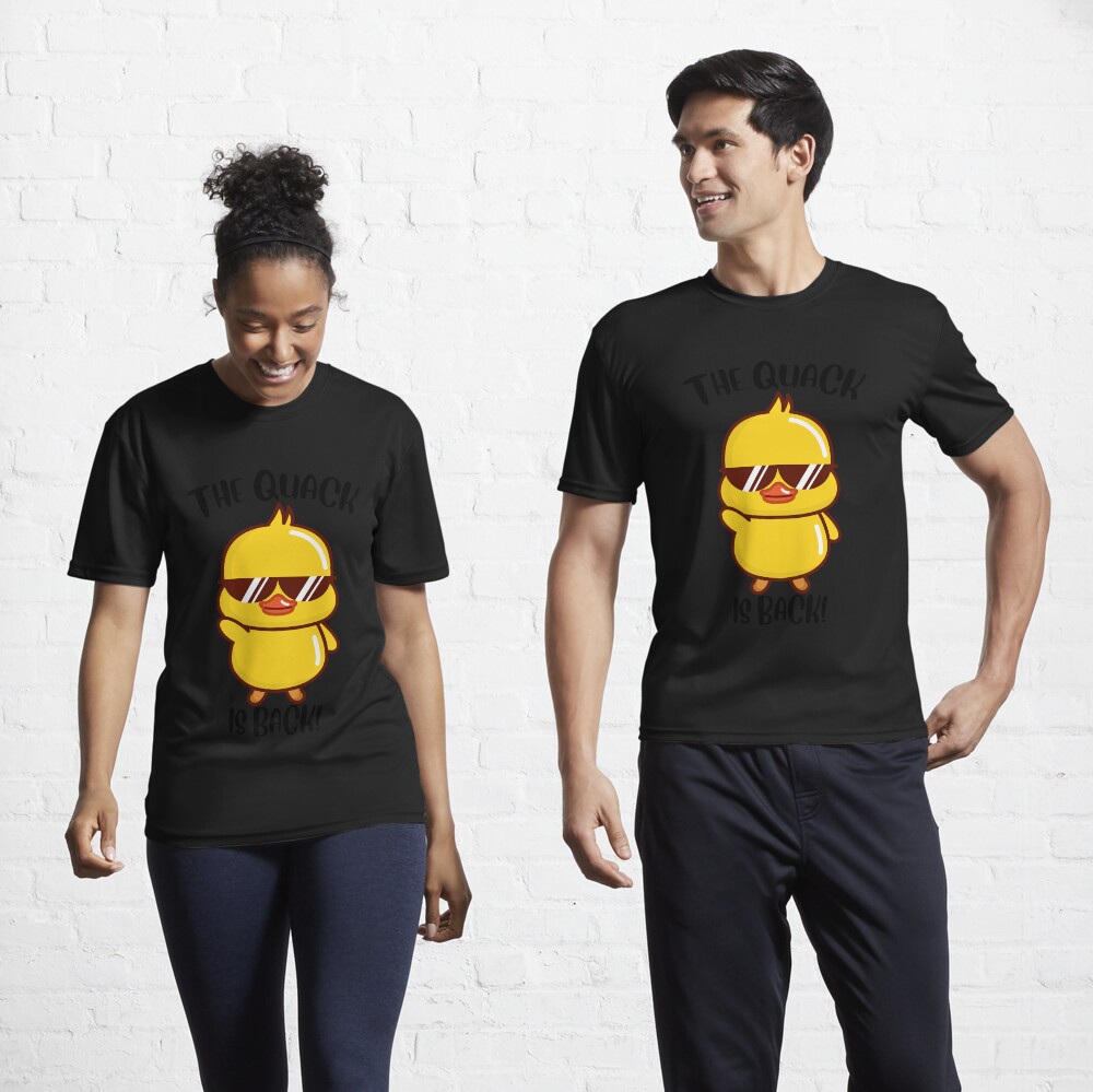 "The Quack Is Back" Essential T-Shirt for Sale by Khihi | Redbubble