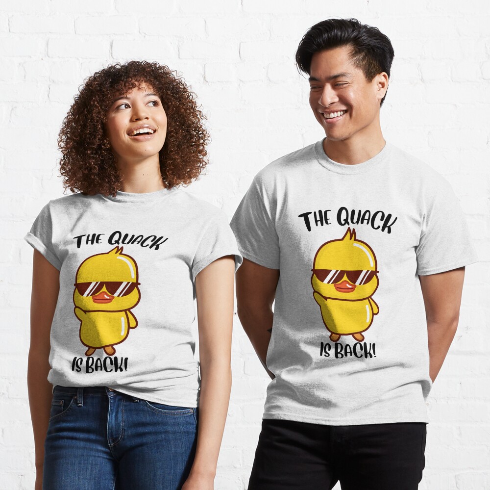 "The Quack Is Back" Essential T-Shirt for Sale by Khihi | Redbubble