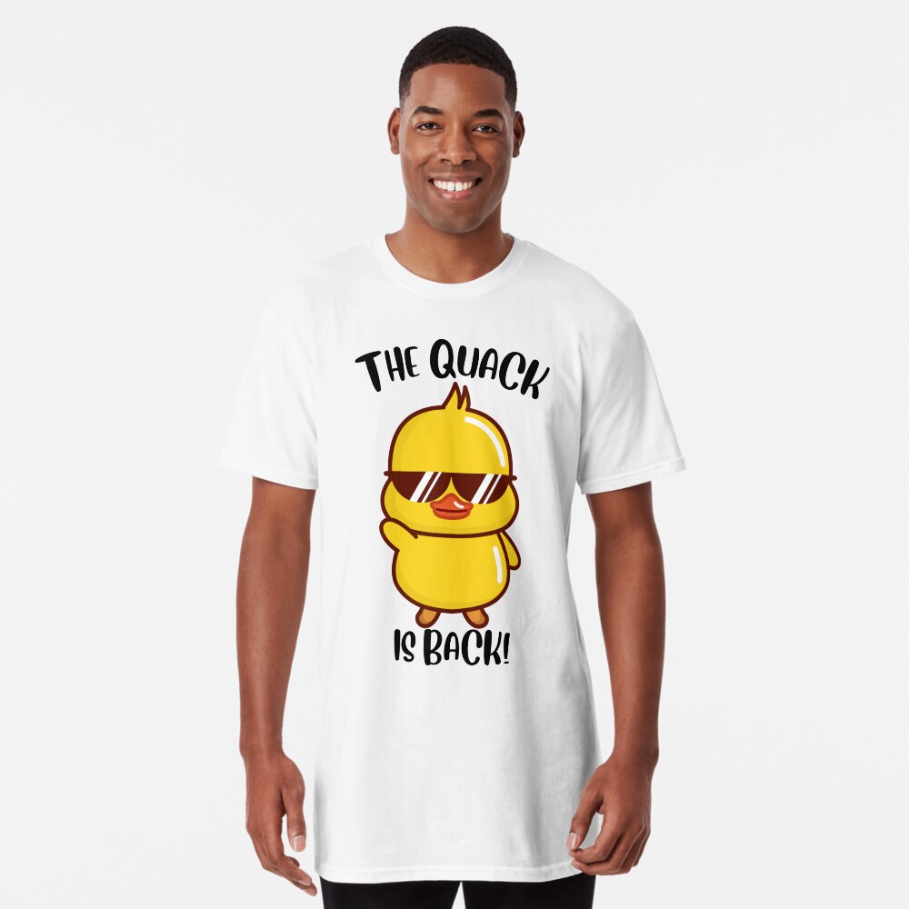"The Quack Is Back" Essential T-Shirt for Sale by Khihi | Redbubble