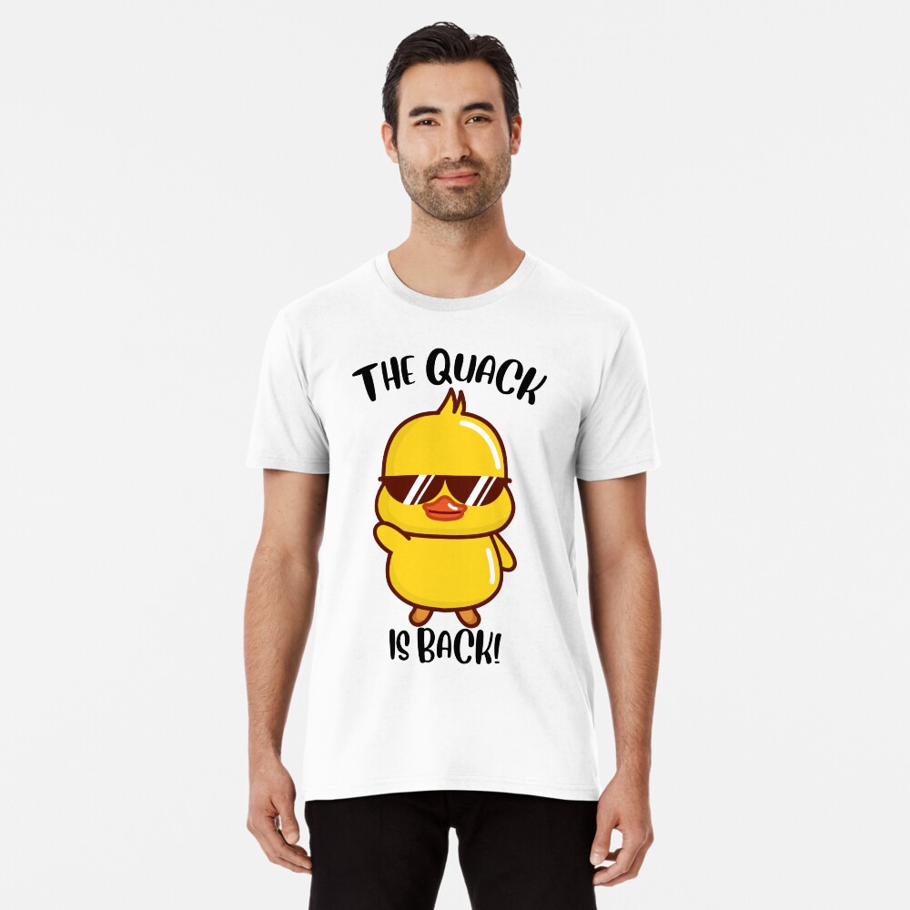 "The Quack Is Back" Essential T-Shirt for Sale by Khihi | Redbubble