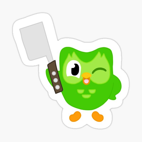 "Language Owl " Sticker for Sale by Arthur’s Art | Redbubble