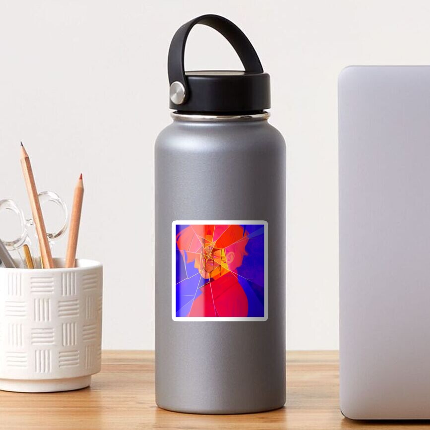 "shatter" Sticker for Sale by valeriapryanik | Redbubble