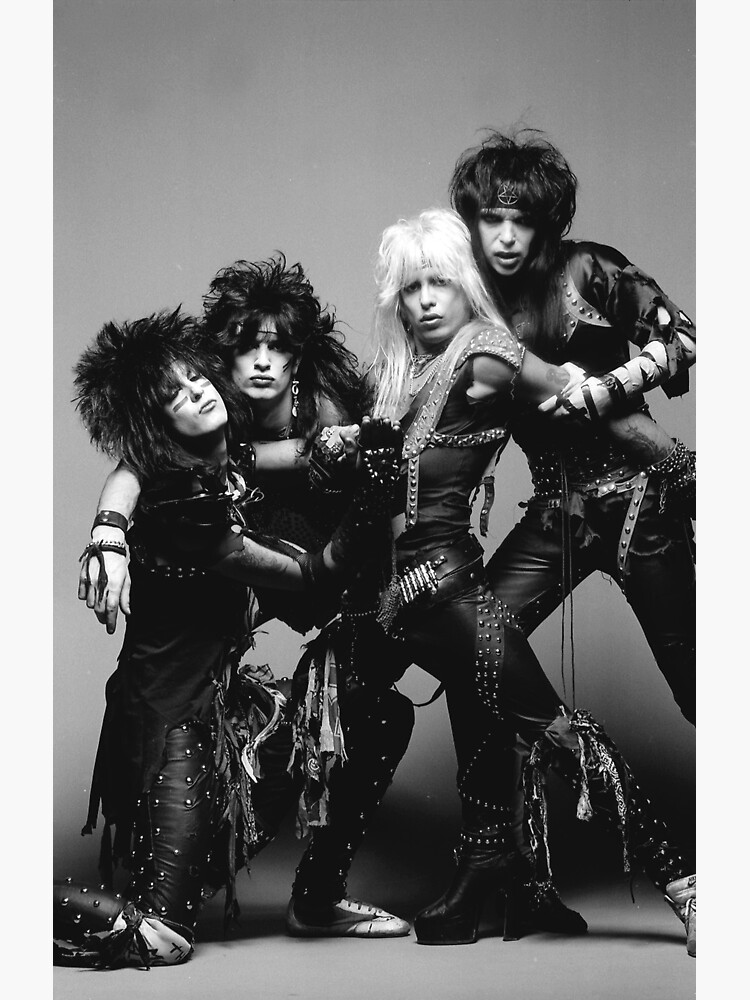 "Portrait Band Musical Black And White Poster" Sticker for Sale by ...