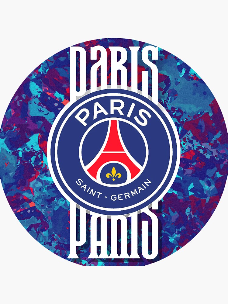 "Paris Saint-Germain Football Club" Sticker by BoyRaw | Redbubble