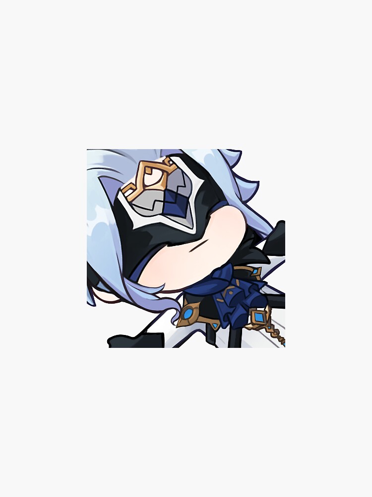 "Genshin Impact Dottore Lazy Chibi" Sticker for Sale by Miitaart ...