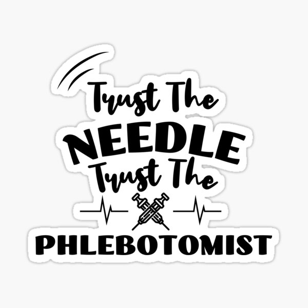 "Trust The Needle Trust The Phlebotomist-Phlebotomy gifts Retro Vintage ...