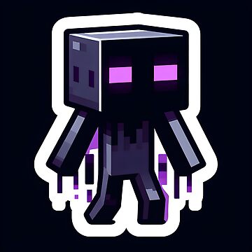 "Minecraft Enderman" Sticker by Suissino | Redbubble