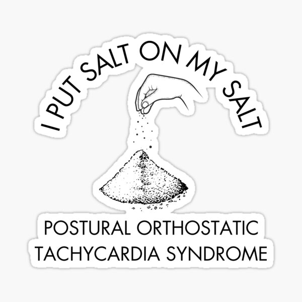 "I Put Salt On My Salt" Sticker for Sale by fairyringsart | Redbubble