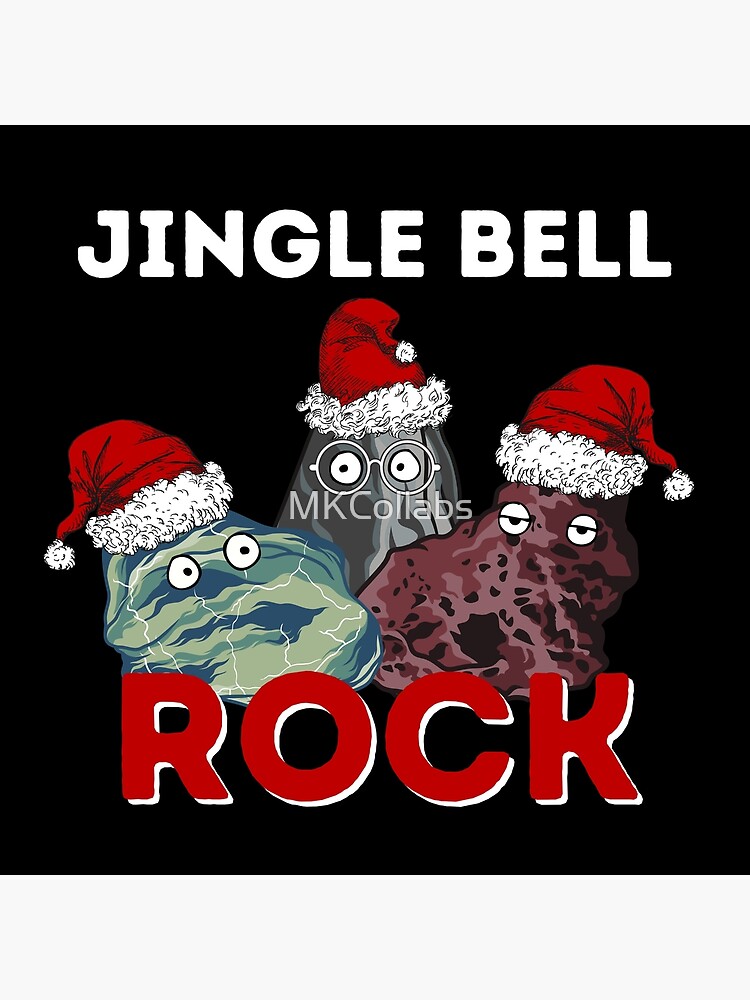 "Jingle Bell Rock Funny Geology Geologist Christmas" Poster for Sale by ...