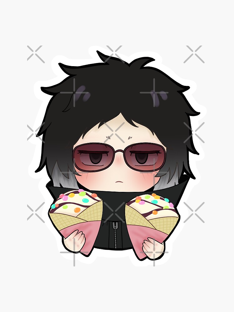 "Aku Crepes" Sticker by petitemafia- | Redbubble