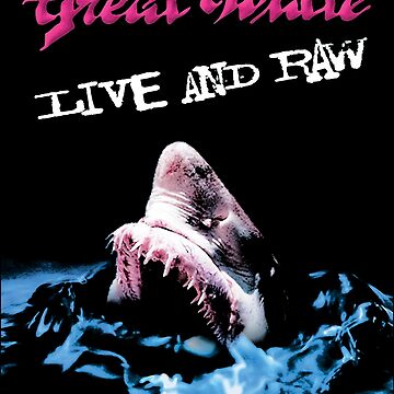 "GREAT WHITE BAND" Sticker for Sale by OgleDarry12 | Redbubble