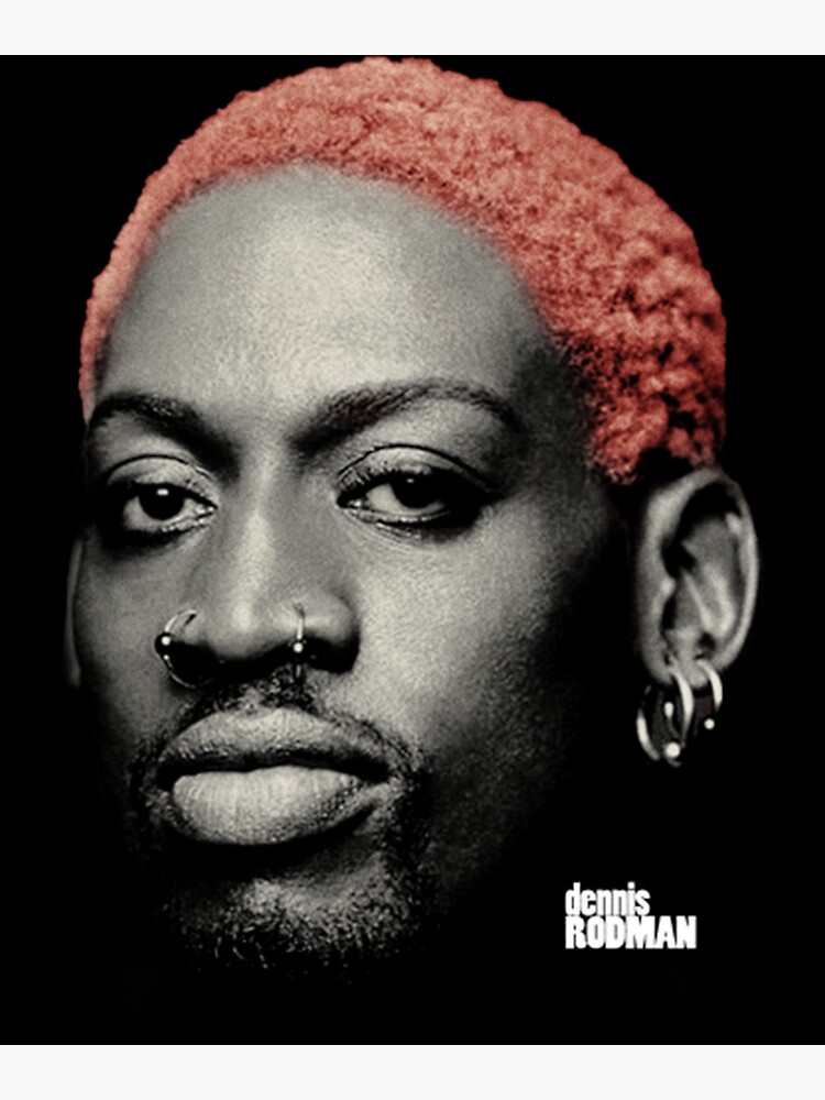 "Mr. Dennis Rodman" Poster for Sale by tanbaobu | Redbubble