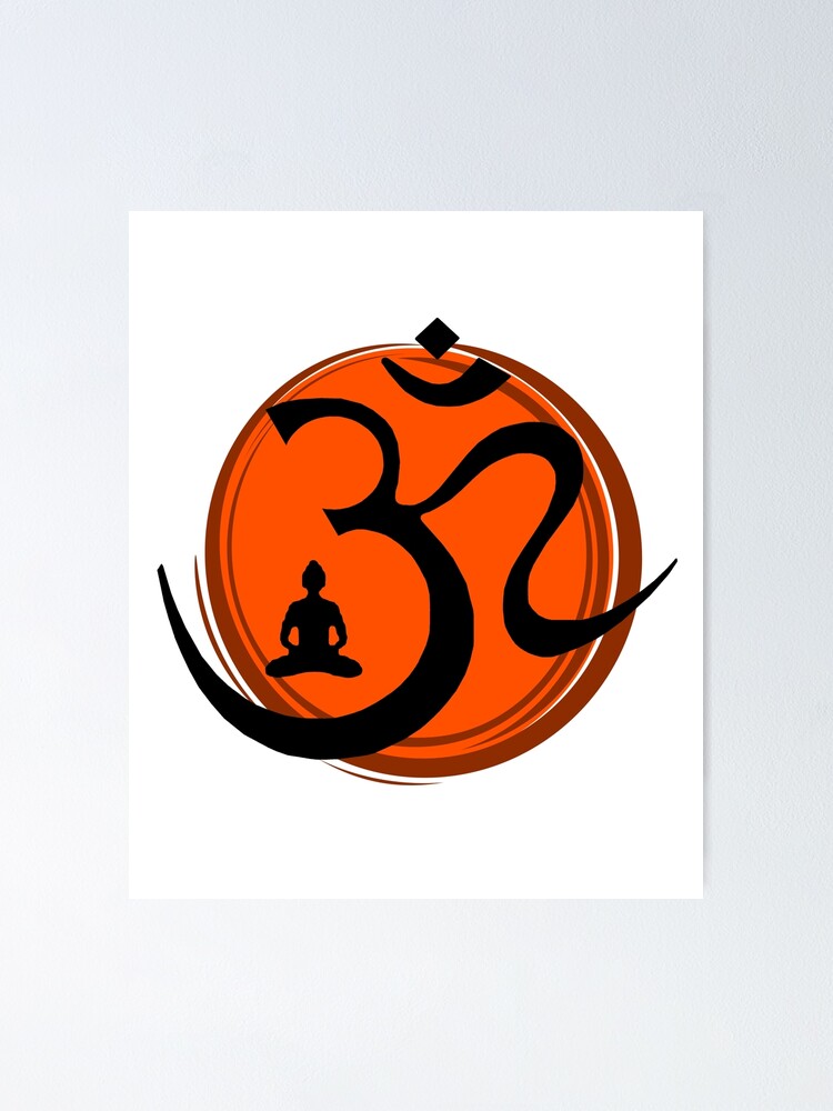"Buddhism Buddha Sun Omm Symbol Yoga" Poster for Sale by NoriTEEs ...