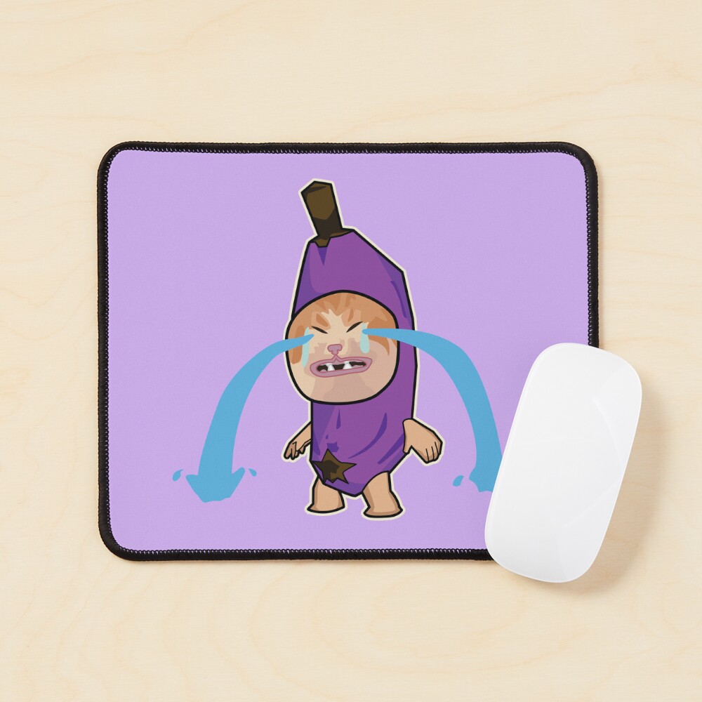 "VIOLET sad cry banana cat - happy hapi cat meme" Sticker for Sale by ...