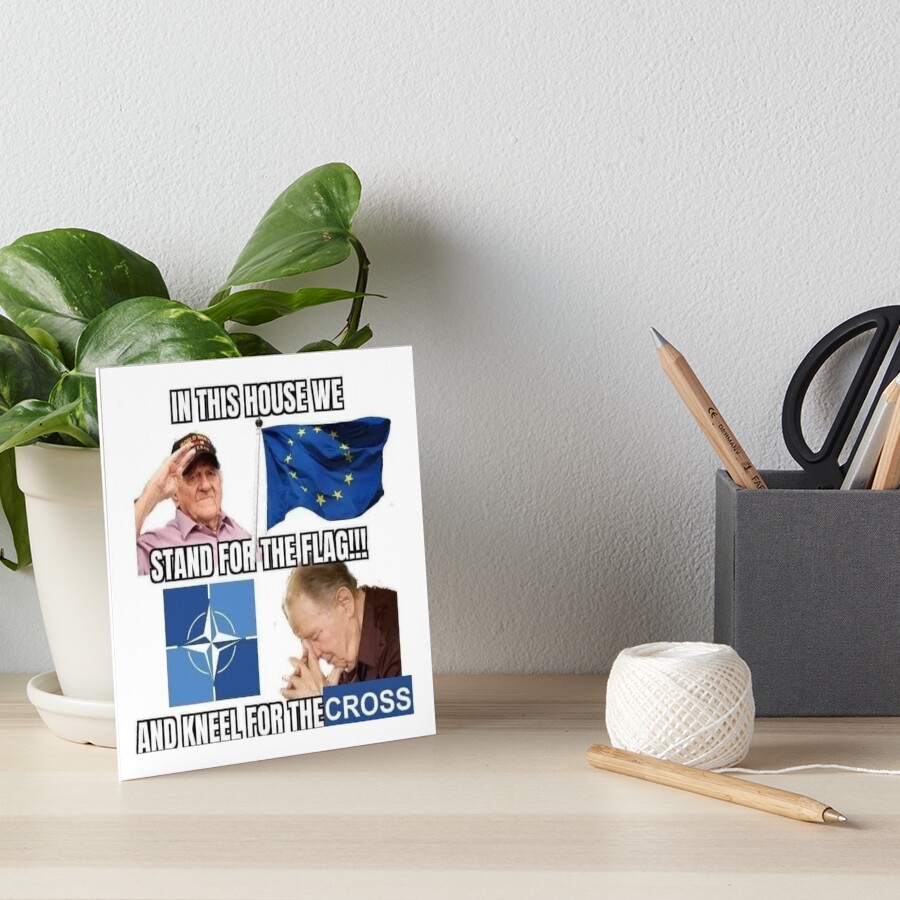 "Nafo meme" Poster for Sale by The Lone vendor | Redbubble